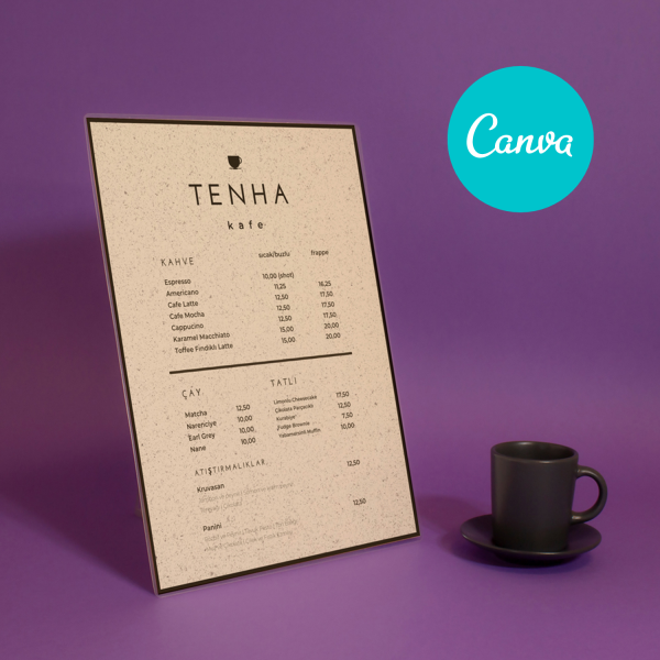 Menü Baskı | Basyolla.com