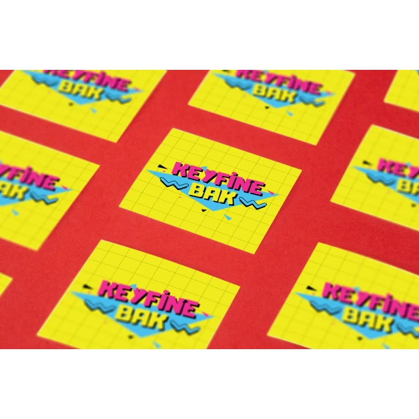 Etiket Baskı | Sticker Baskı